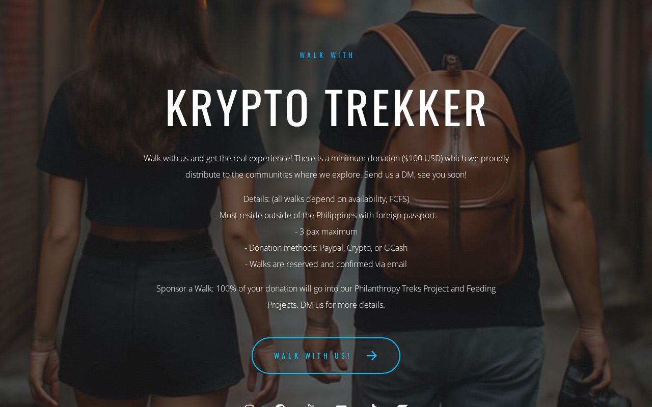 Walk with Krypto Trekker